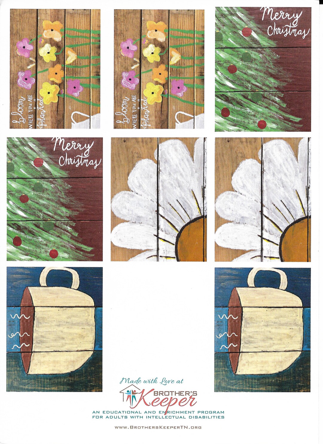Artwork Greeting Card Pack - Etsy