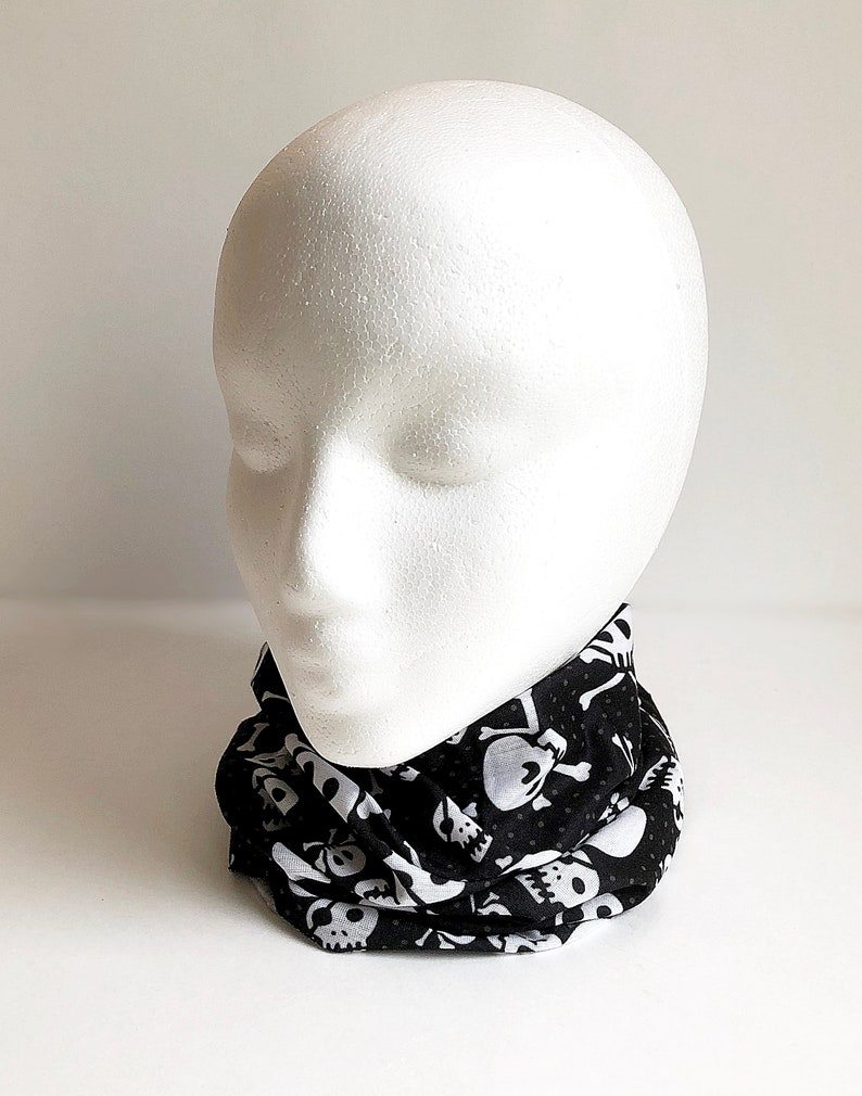 Funny Skulls Face Mask Scarf Multi Functional Seamless - Etsy