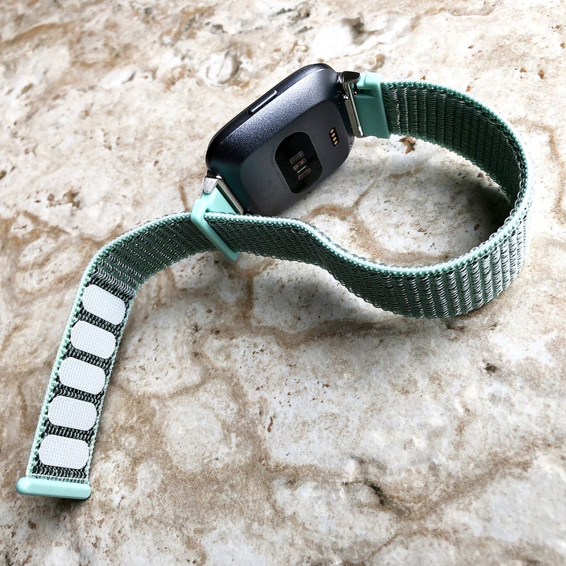 Fitbit Versa 2 3 Sense Sports Band Marine Green Loop and Hook - Etsy Fitbit Versa 2 3 Sense Sports Band Marine Green Loop and Hook - Etsy