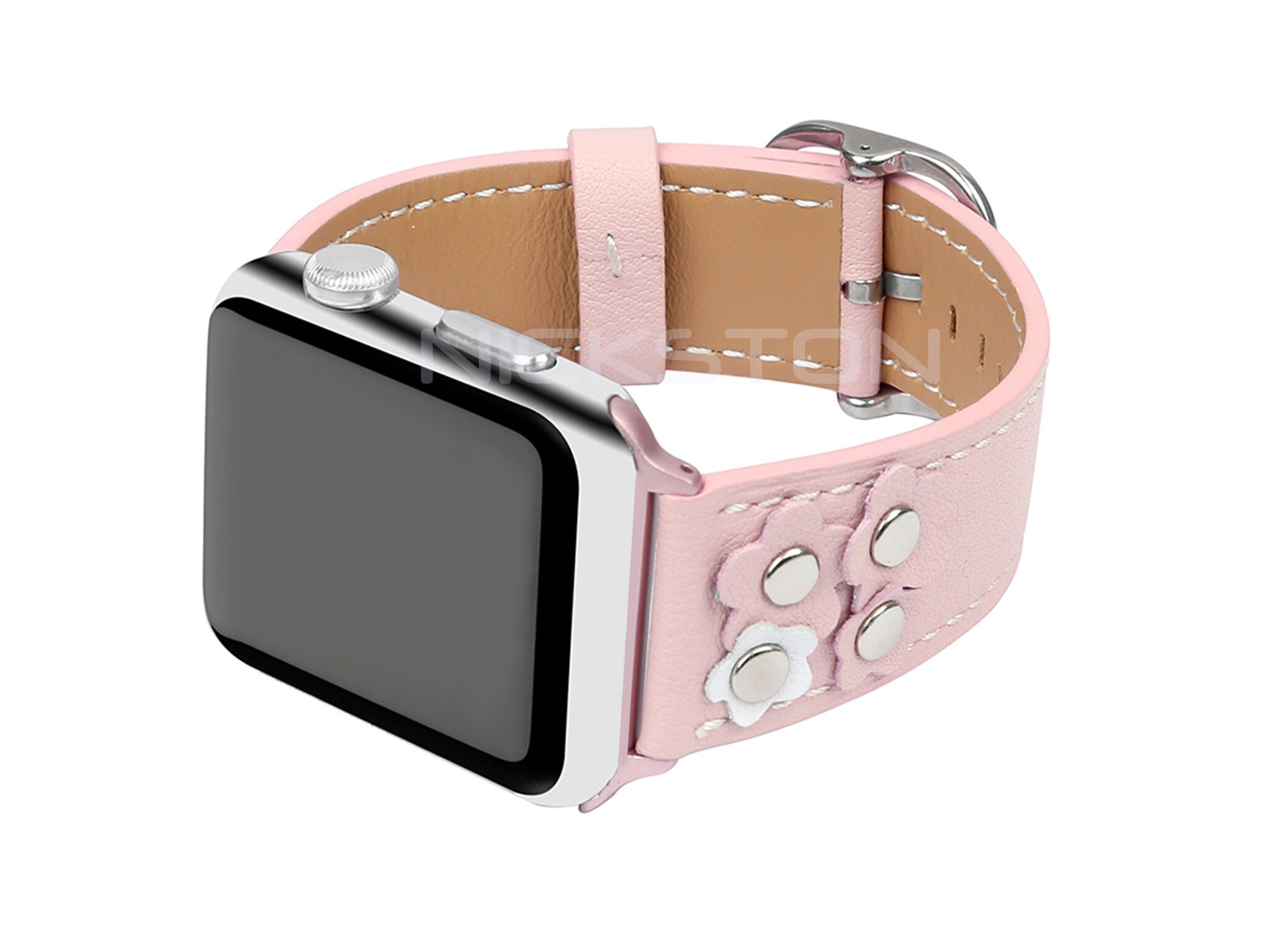 Apple Light Pink for iWatch All Series 38mm 40mm 42mm 44mm | Etsy