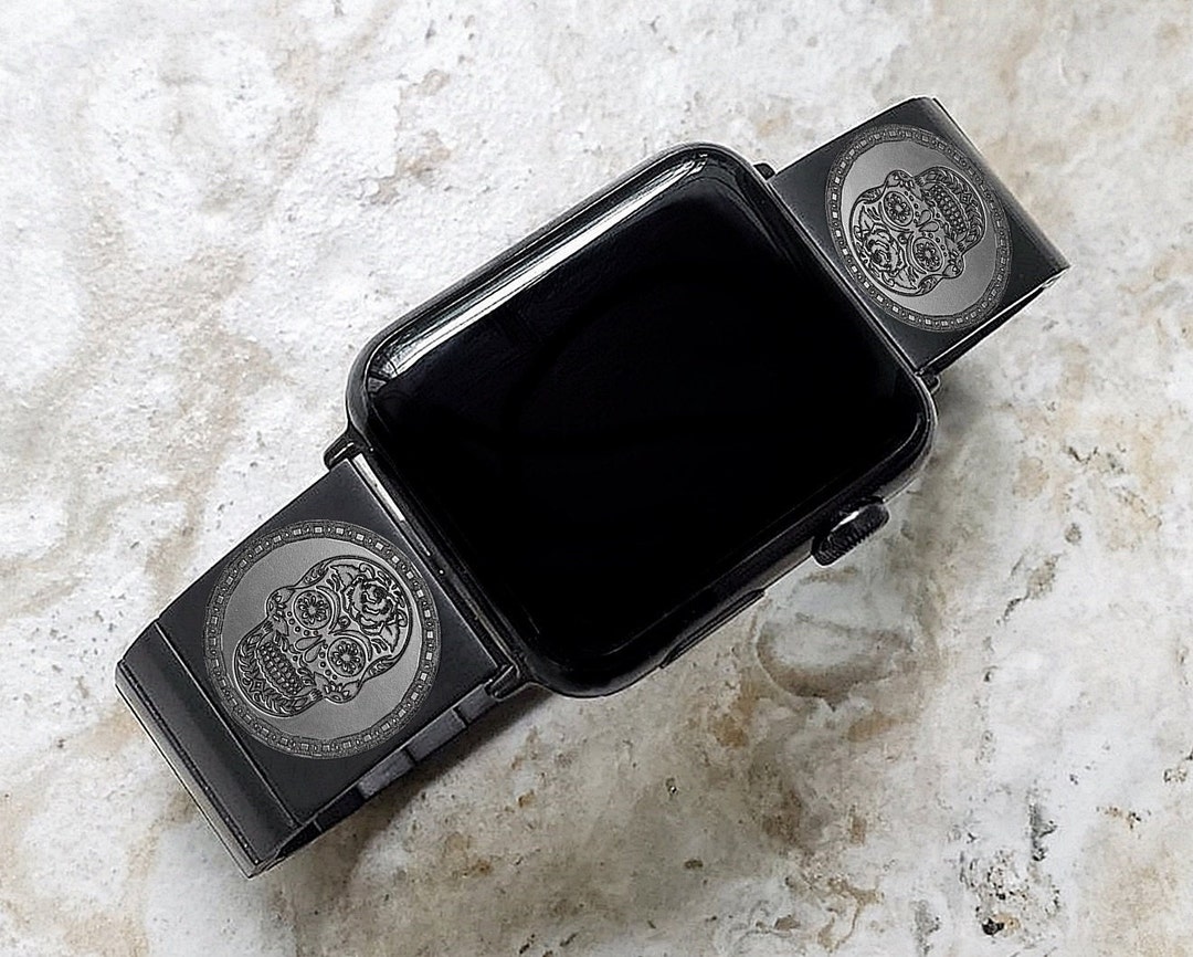 Engraved Watch Band Compatible With Apple Iwatch Ultra 2 49mm and 9 8 ...