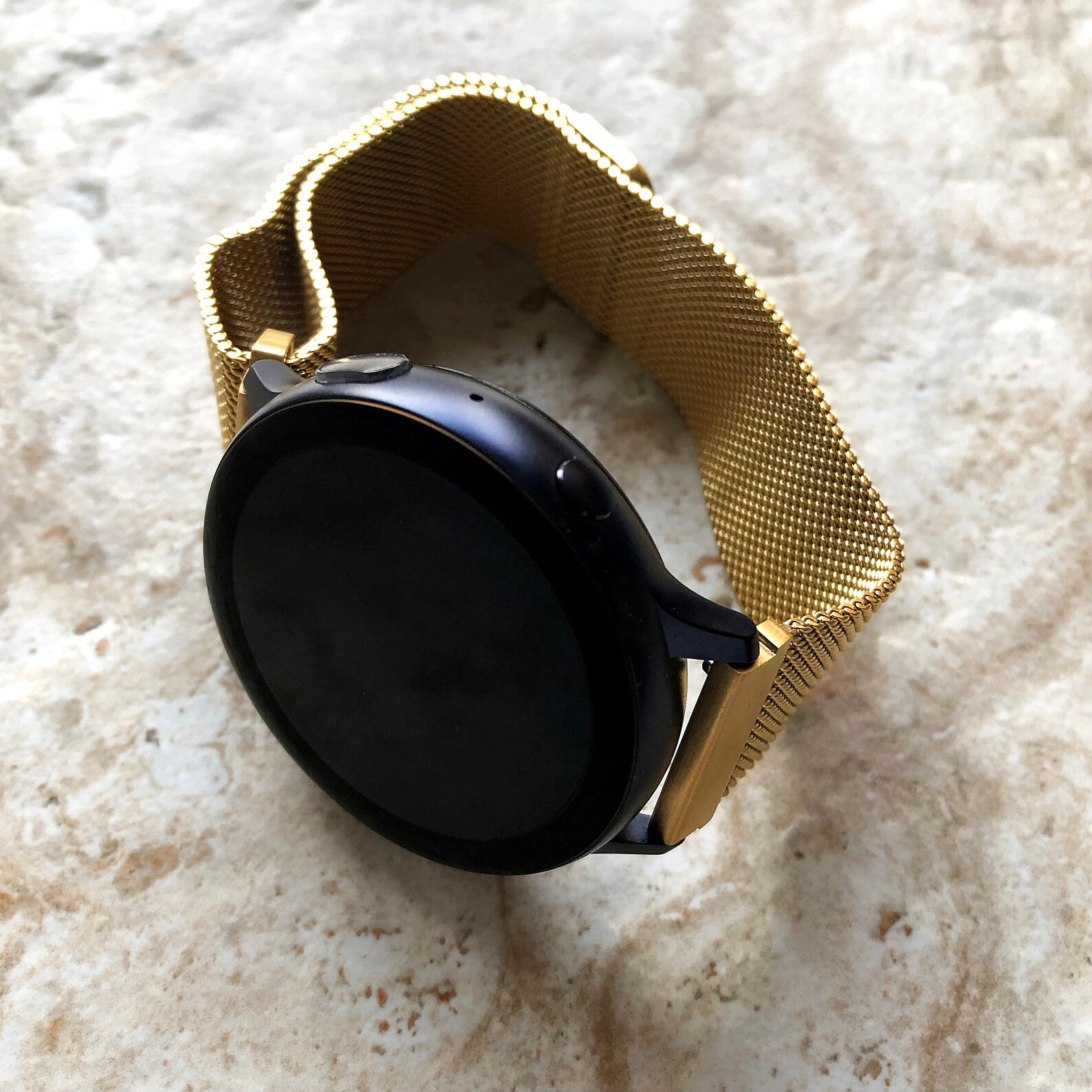 Samsung Gold Stainless Steel Band for Galaxy Watch Active 2 - Etsy