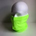 Fluorescent Green Neon Face Mask New Scarf Multi Functional Seamless ...