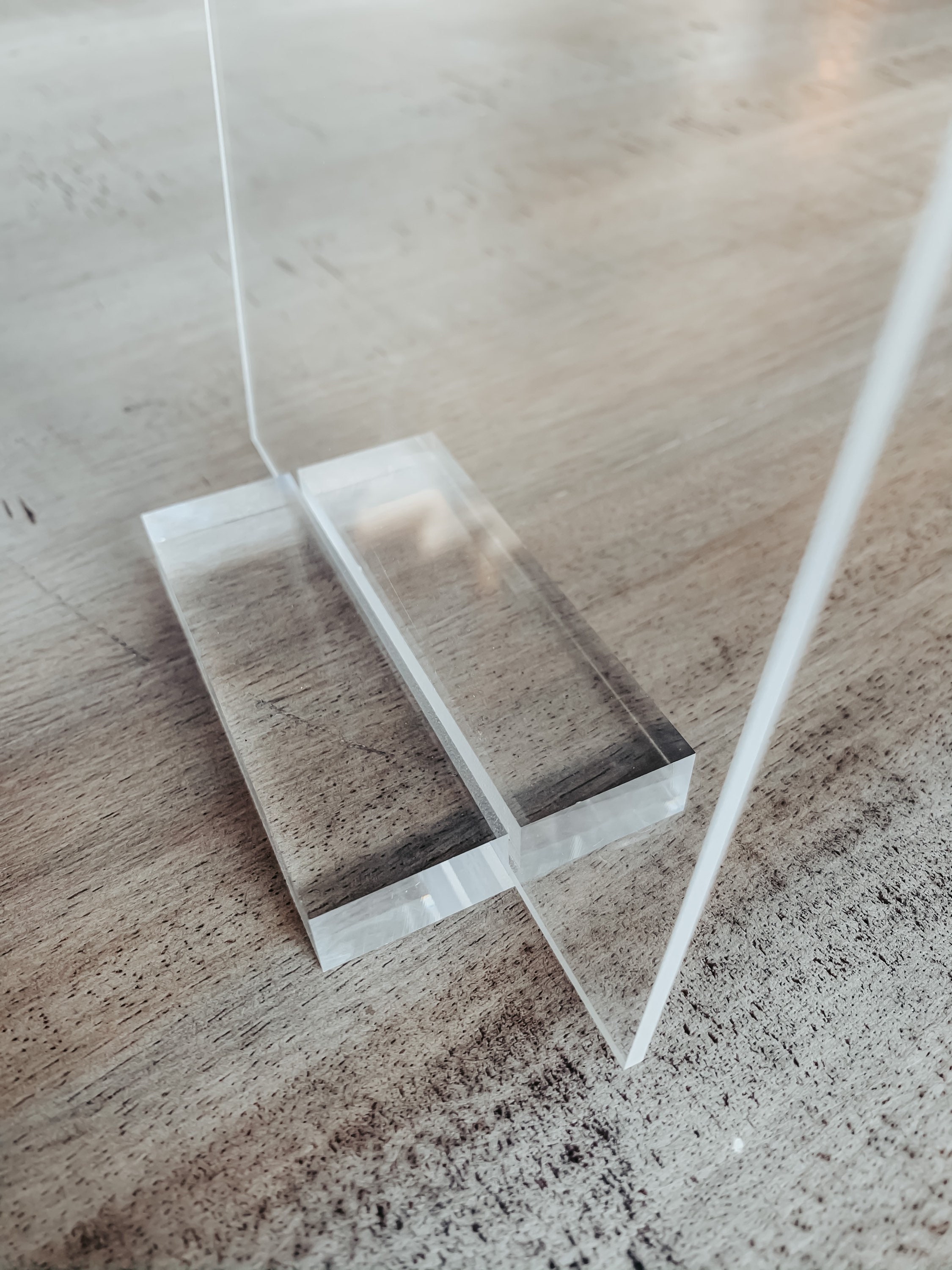 Acrylic Blank Stands DIY Wedding Sign Calligraphy DIY - Etsy