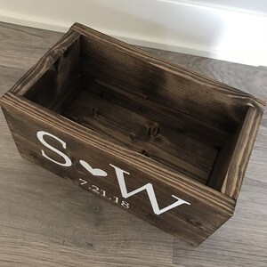 Card Box, Card Holder, Cards Sign, Gift Table Box, Rustic Wood Wedding ...