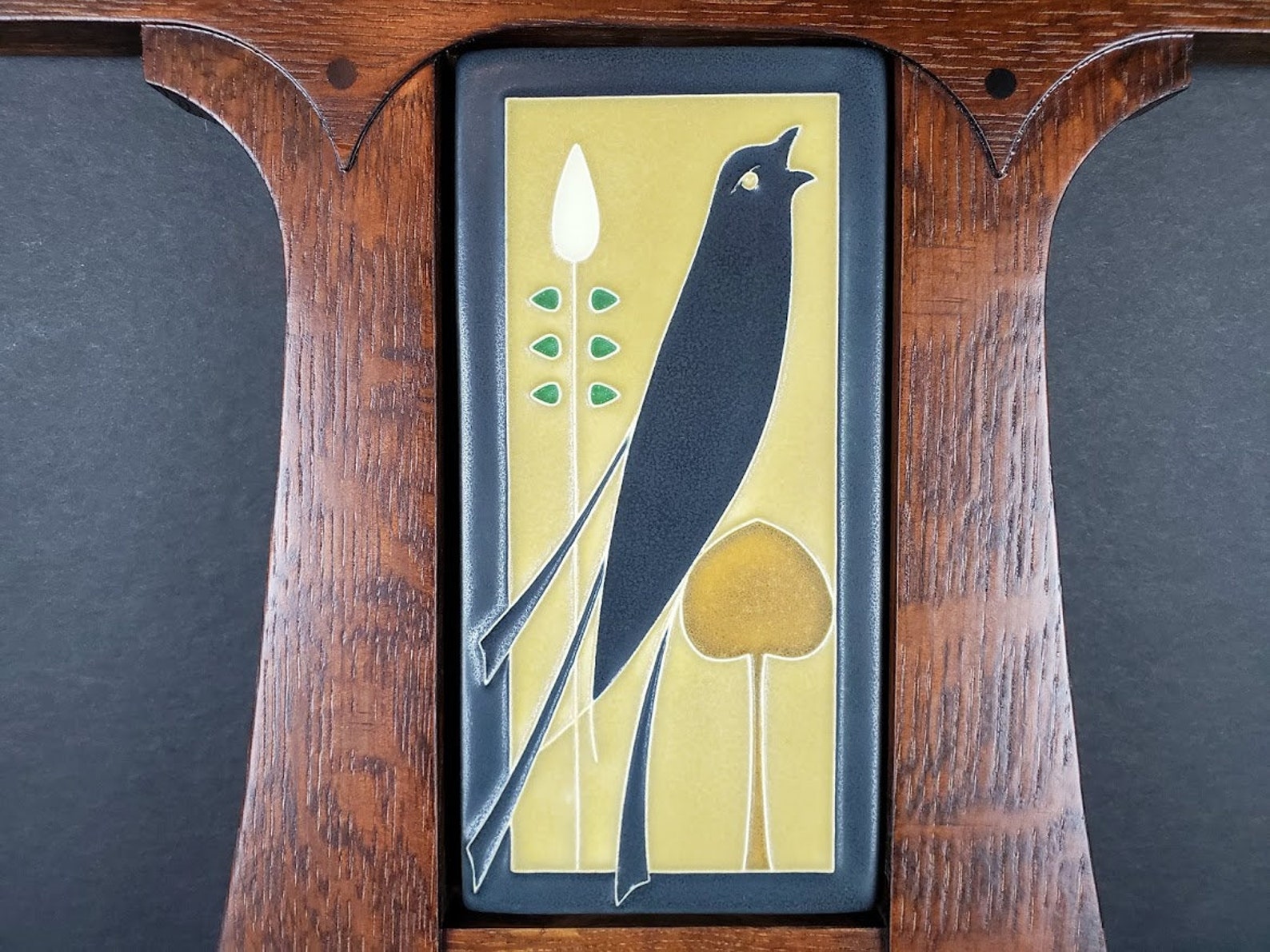 Mission Craftsman Style Arts Crafts Motawi Tile and Frame | Etsy