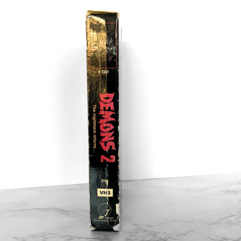 Demons 2 1986 VHS the Nightmare Returns // Horror // Dario Argento ...