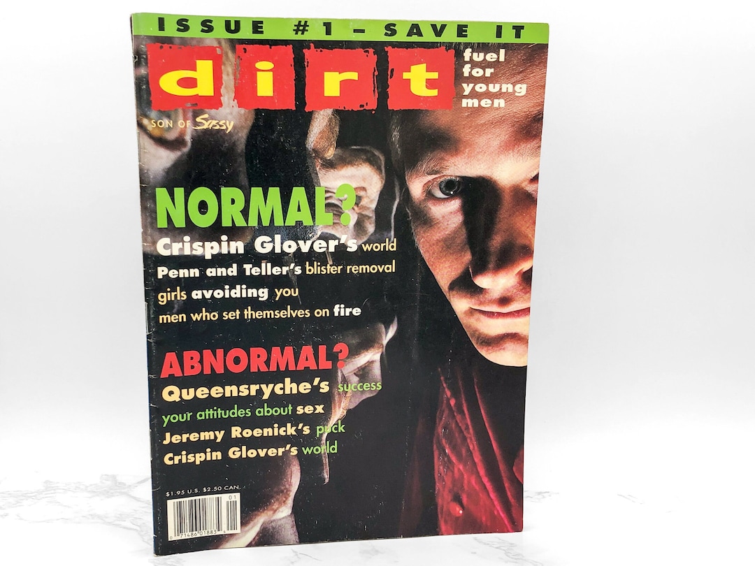 DIRT Magazine [ISSUE #1 • 1992] • Created by Spike Jonze • crispin ...