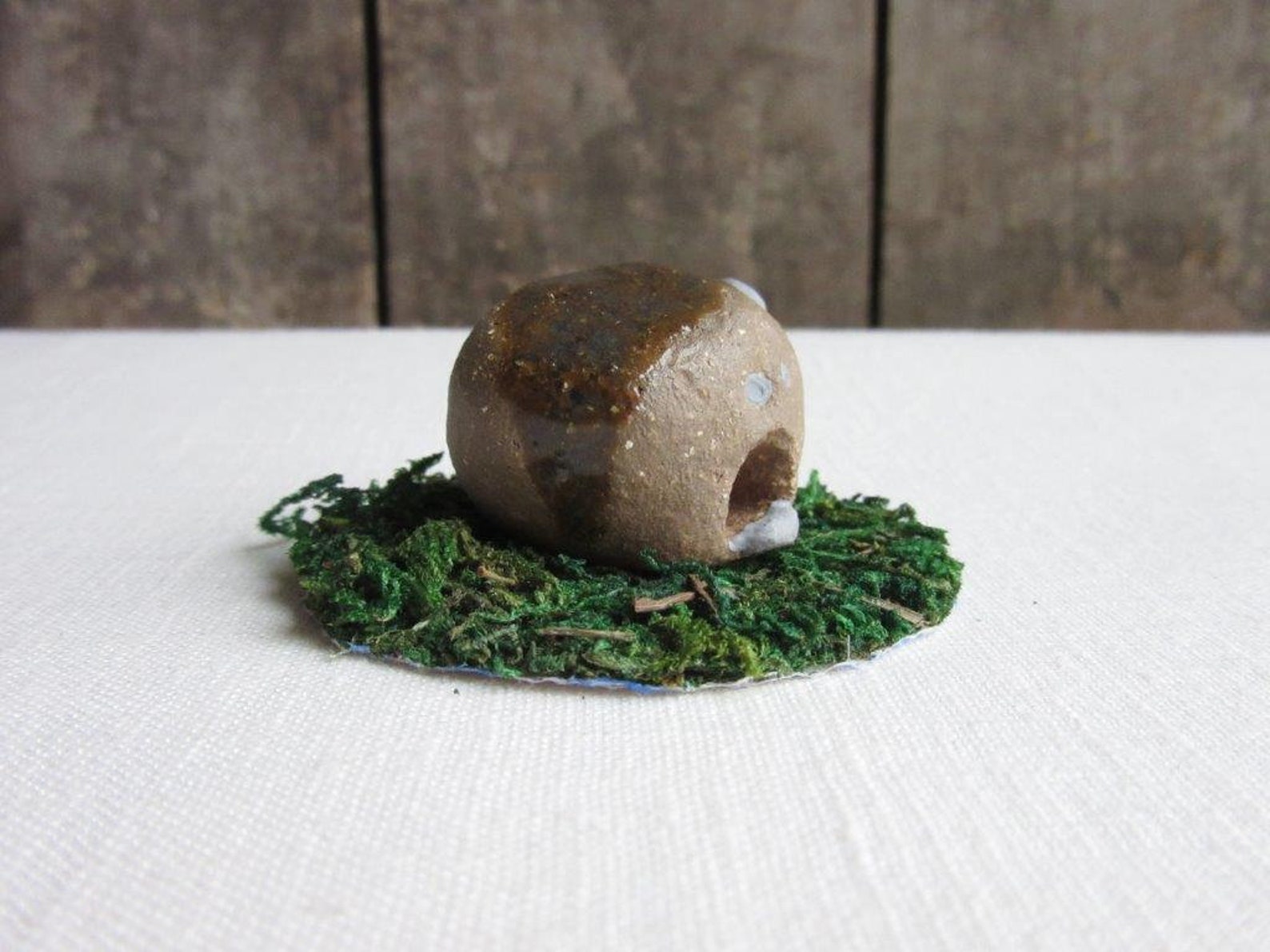 Miniature Ceramic Stone Cave Housetiny Pottery House | Etsy