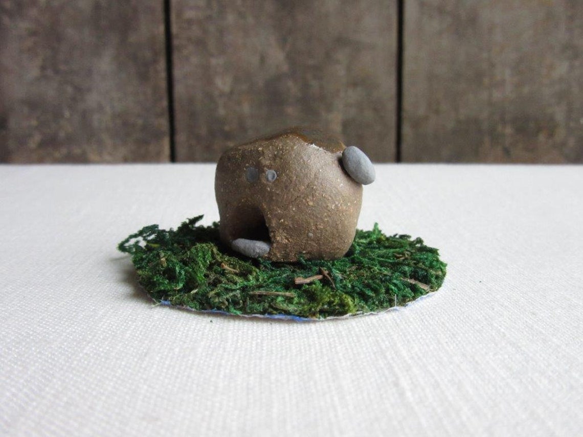 Miniature Ceramic Stone Cave Housetiny Pottery House | Etsy