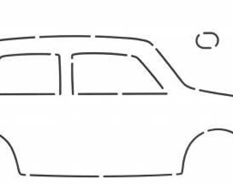 Car stencil | Etsy