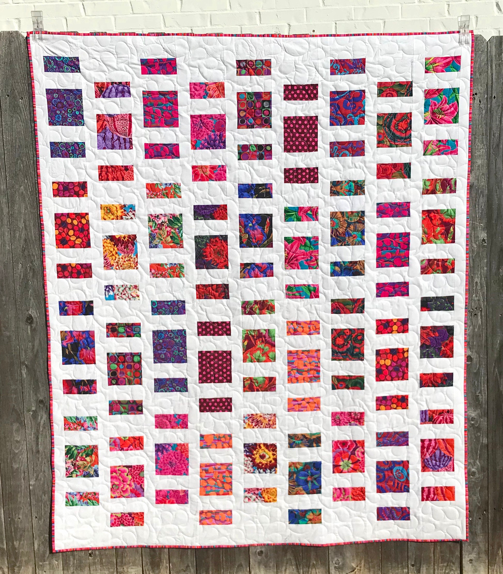 Cascading Charms Quilt Pattern PDF Version, Cuddle Cat Quiltworks ...