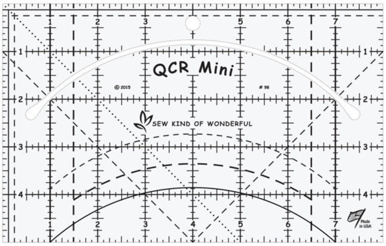Mini Quick Curve Ruler by Sew Kind of Wonderful QCRMINI - Etsy
