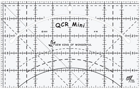 Mini Quick Curve Ruler by Sew Kind of Wonderful QCRMINI - Etsy