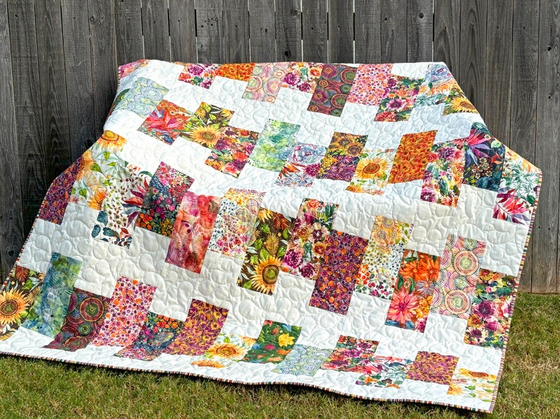 Steppin' up Quilt Pattern PDF Version, Cuddle Cat Quiltworks CCQ086 ...