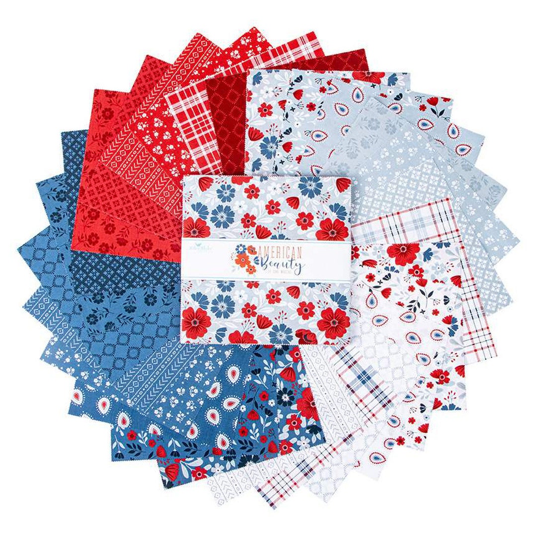 American Beauty 10" Stacker Layer Cake - Riley Blake Designs 10-14440 ...