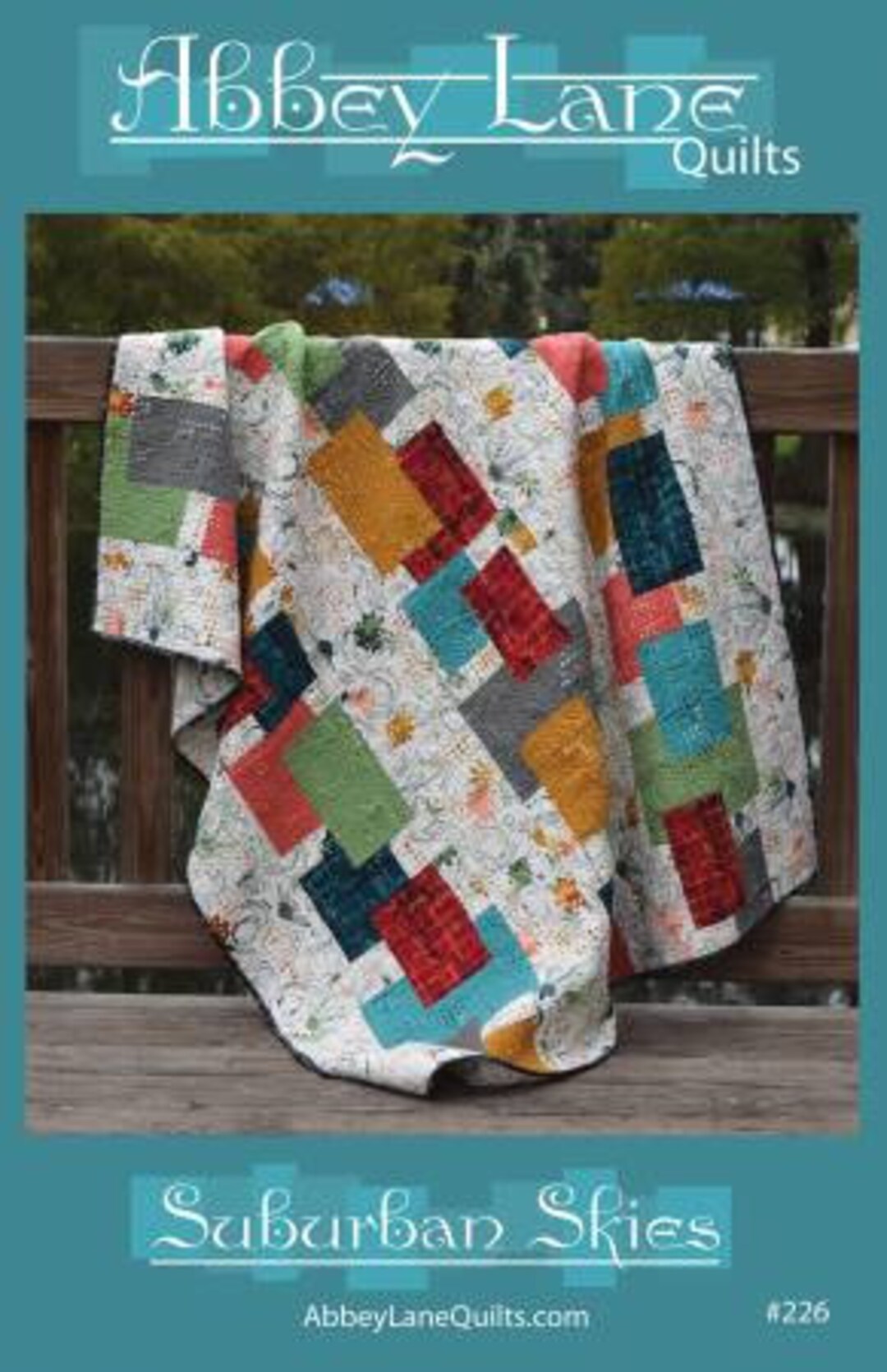 Suburban Skies Quilt Pattern - Abbey Lane Quilts ALQ226, Easy Quilt ...