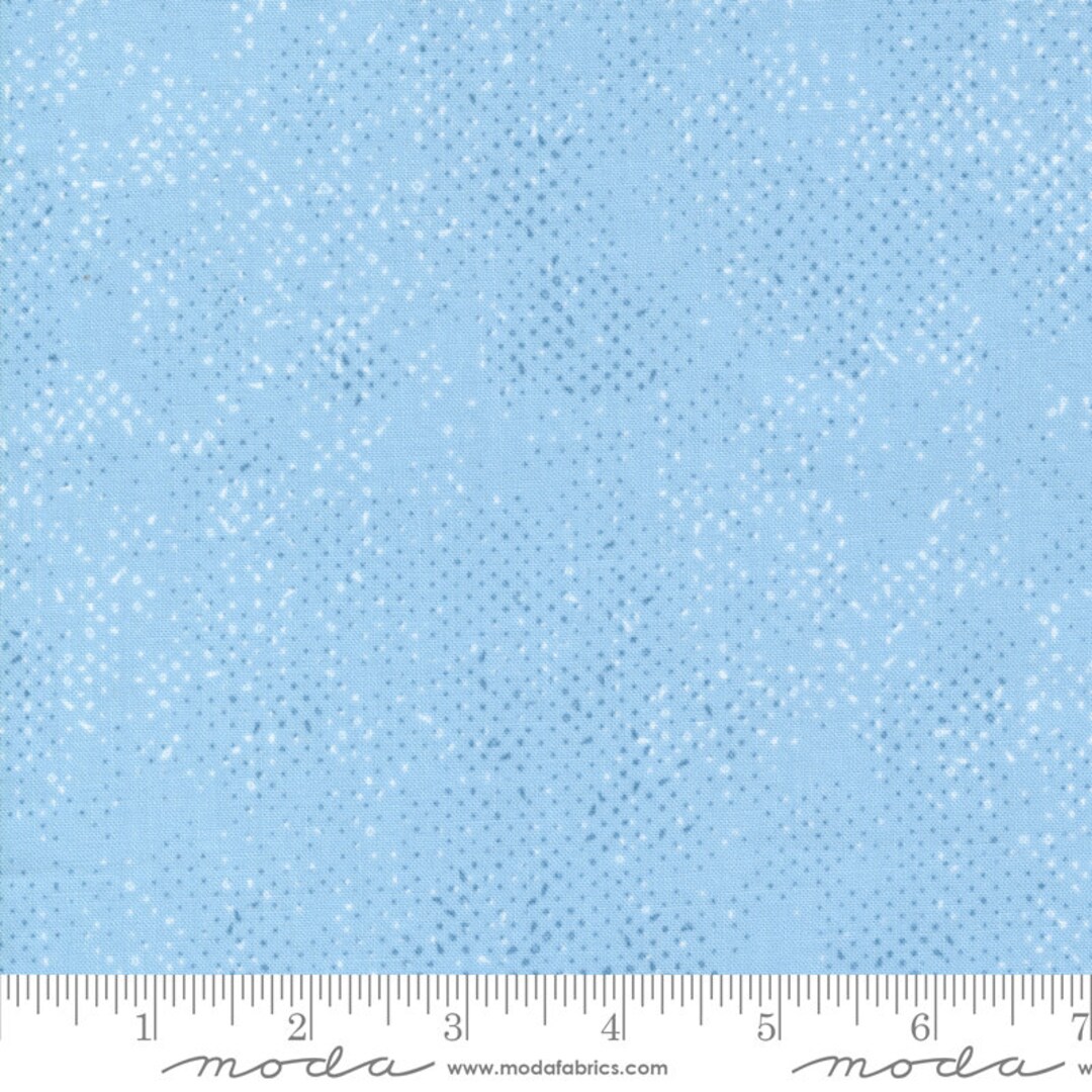 Bluish Spotted Fresh Air Light Blue Fabric - Moda 1660-207, Light Blue ...