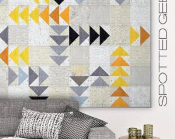Twisted Geese Quilt Pattern Zen Chic Brigitte Heitland Moda TGQP - Etsy