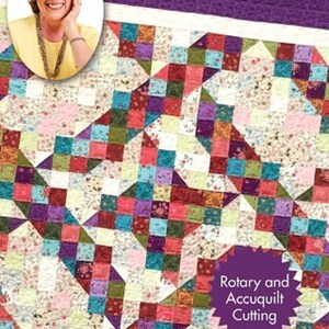 Split Nine Patch Quilt Pattern - Eleanor Burns Quilt in a Day 1207, Easy Quilt Pattern, Charm ...