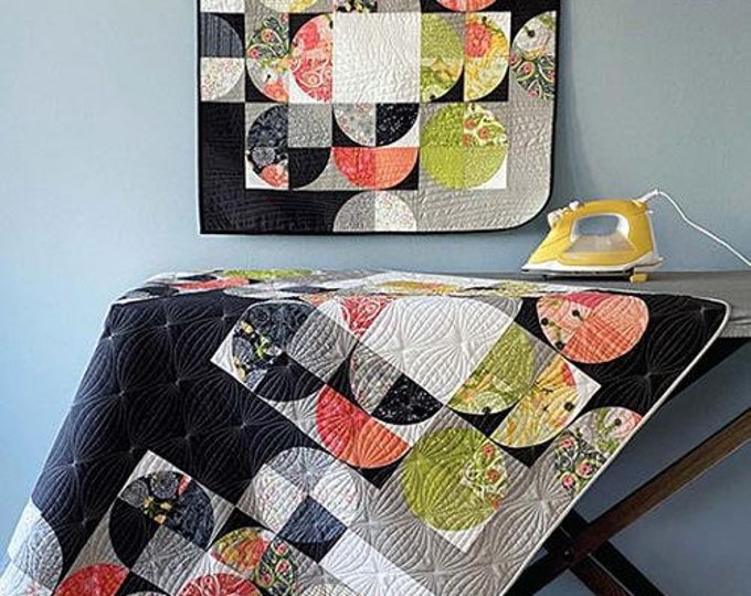 Partial Eclipse Quilt Pattern in Two Sizes - Robin Pickens RPQP-PE155 ...