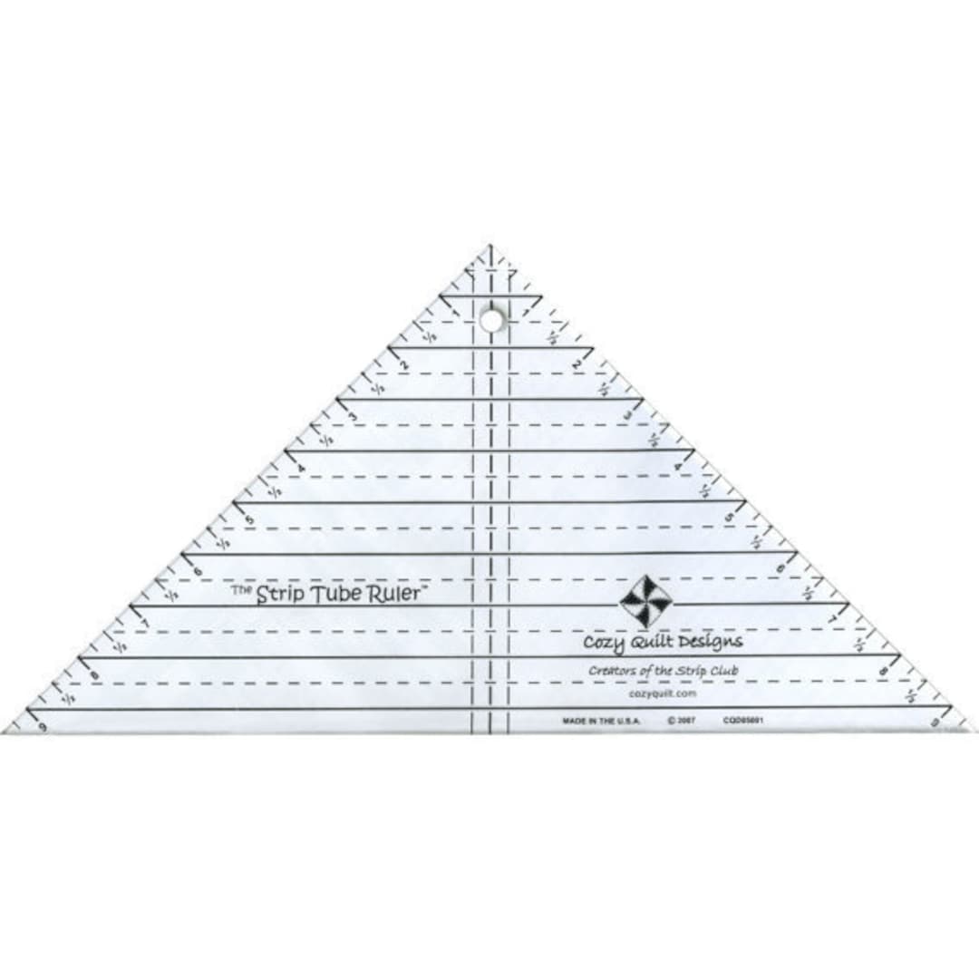 Strip Tube Ruler by Cozy Quilt Designs CQD05001, Acrylic Ruler for ...