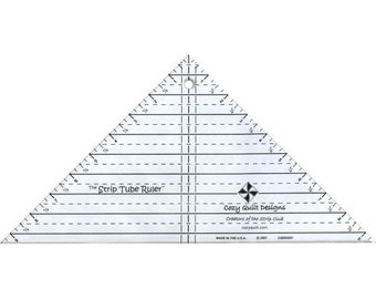 The Strip Tube Ruler full Size Acrylic From: Cozy Quilt Designs - Etsy