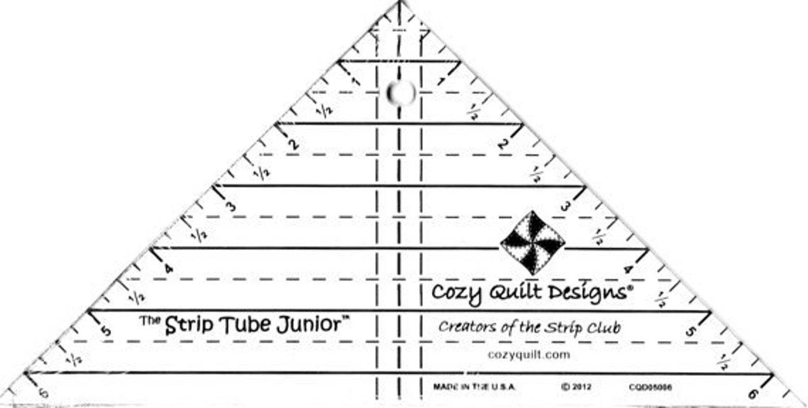 Strip Tube Junior Ruler by Cozy Quilt Designs CQD05006 | Etsy