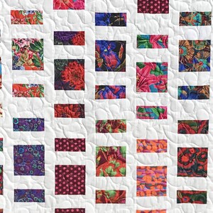 Cascading Charms Quilt Pattern PDF Version, Cuddle Cat Quiltworks ...