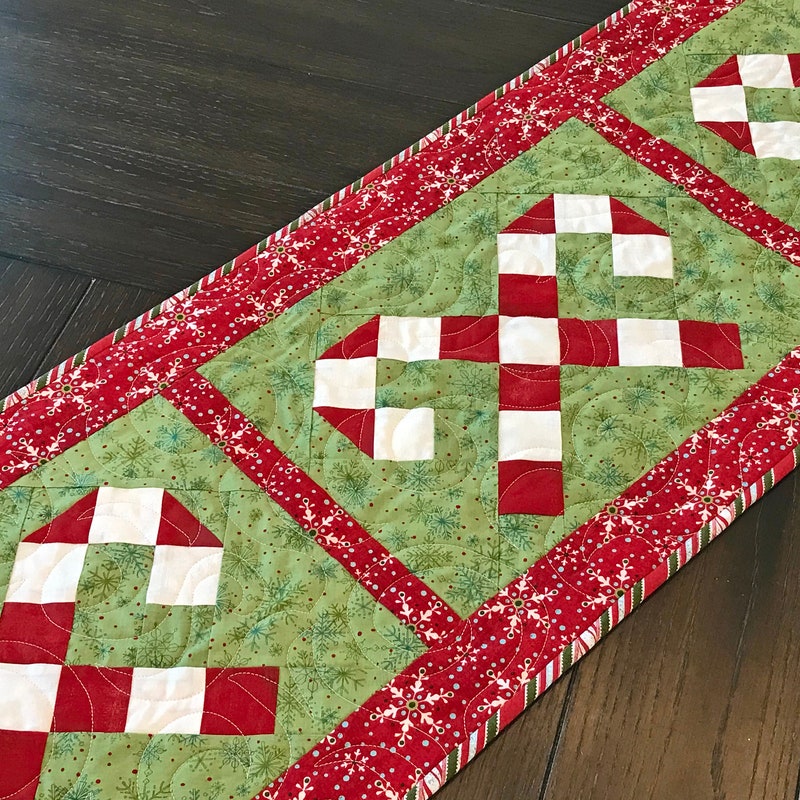 Christmas Table Runner Pattern - Etsy