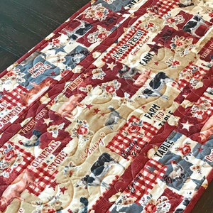 Farmhouse Themed Table Runner, Country Kitchen Table Runner, Farmhouse ...