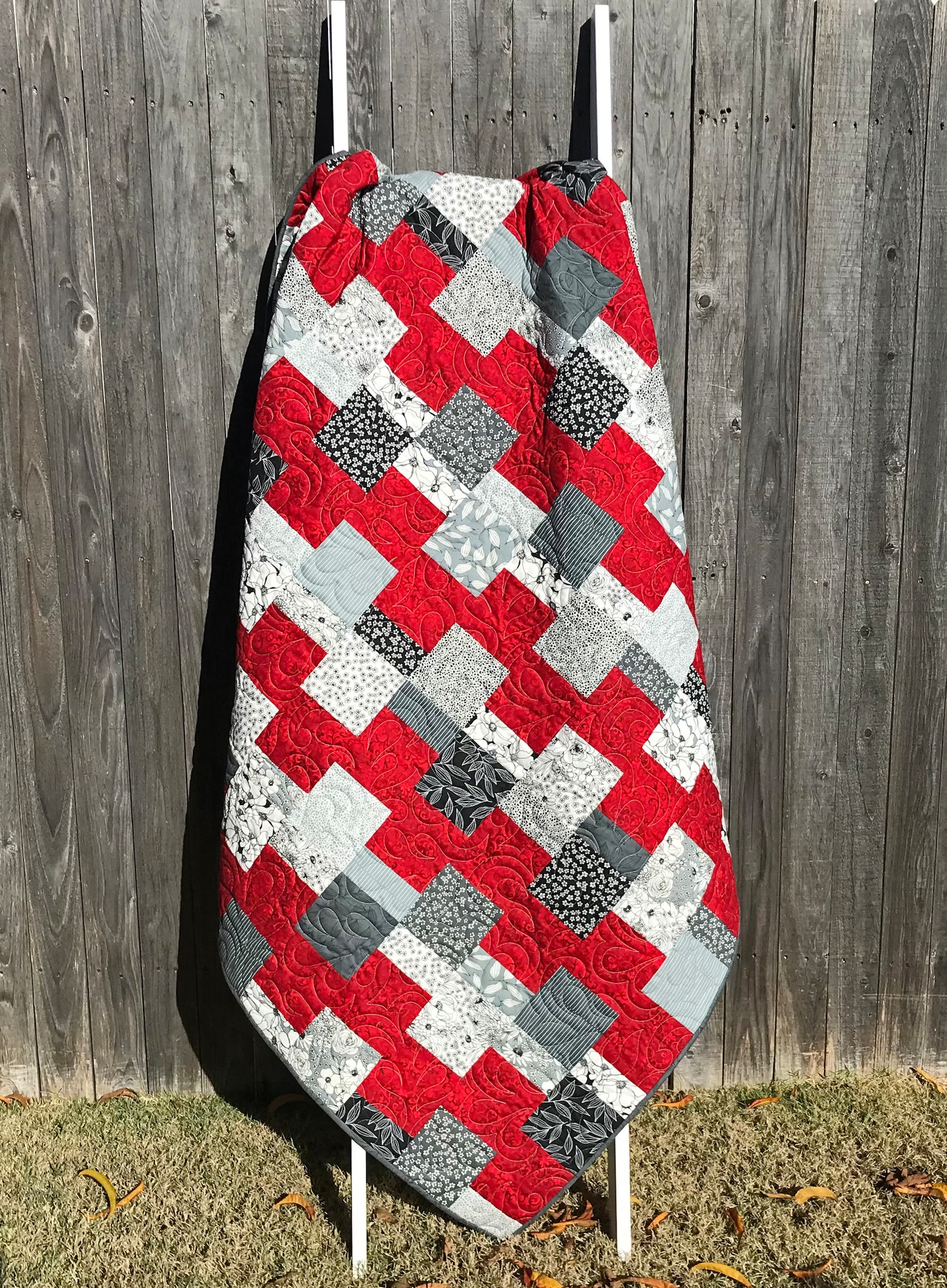 Stair Steppin' Quilt Pattern PDF Version Cuddle Cat - Etsy