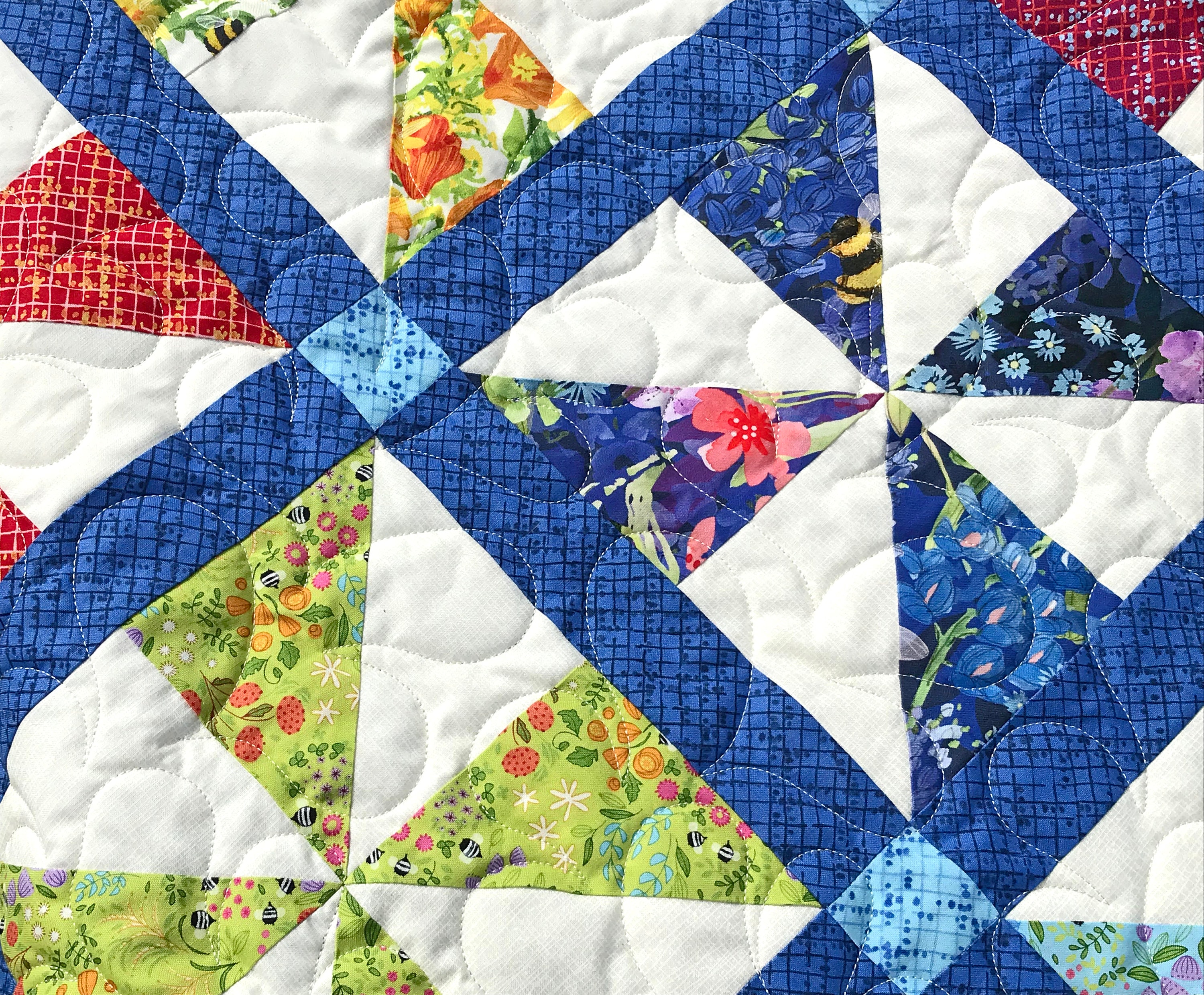 Pinwheel Parade Quilt Pattern Printed Version - Cuddle Cat Quiltworks ...