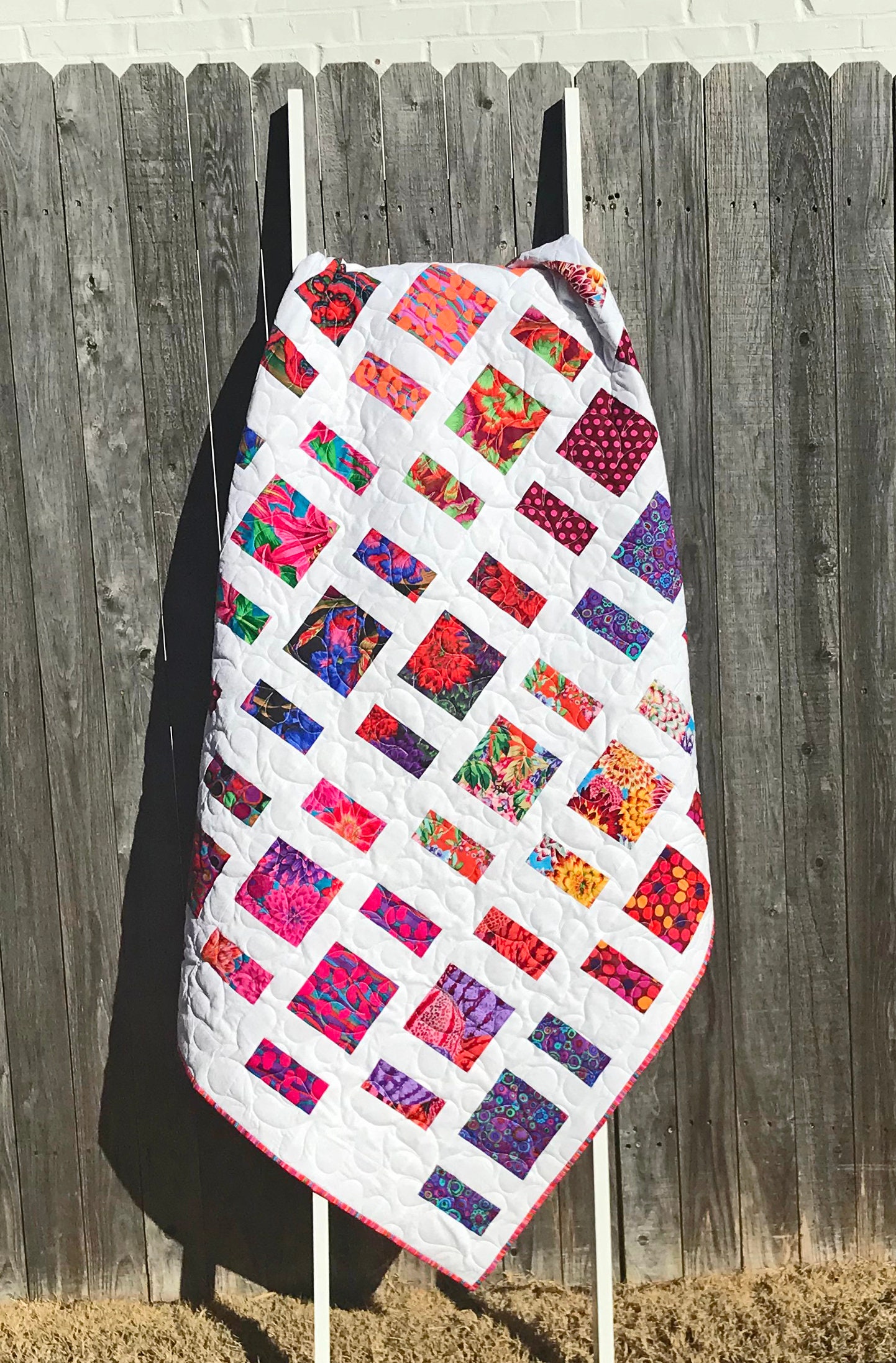 Cascading Charms Quilt Pattern PDF Version, Cuddle Cat Quiltworks ...