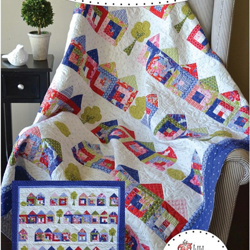Tiny Houses Quilt Pattern - Etsy
