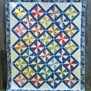 Pinwheel Parade Quilt Pattern PDF Version, Cuddle Cat Quiltworks CCQ077 ...