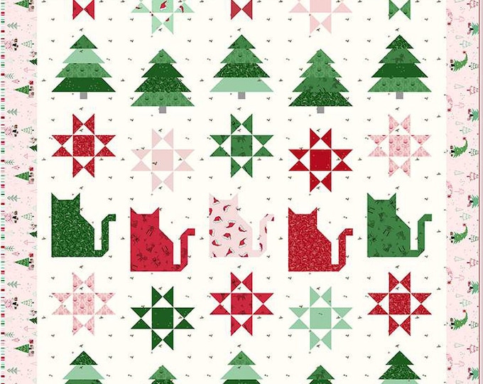 Scaredy Cat Christmas Quilt Pattern - Amanda Niederhauser P156 ...