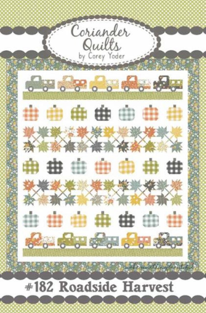 Roadside Harvest Quilt Pattern Corey Yoder Coriander Quilts - Etsy