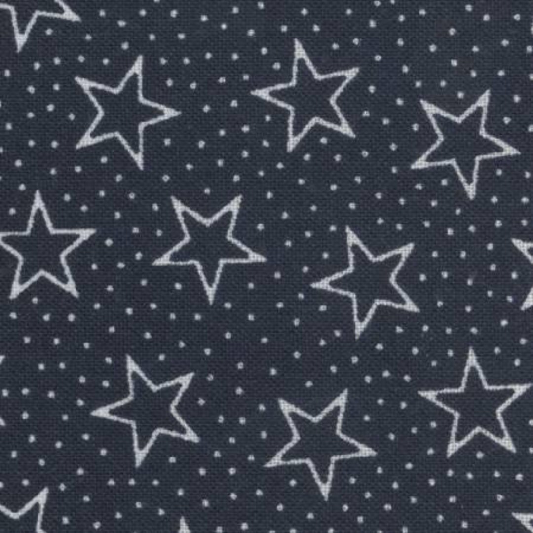 108" Navy Patriotic Stars Wide Quilt Backing Fabric - 44" REMNANT CUT ...