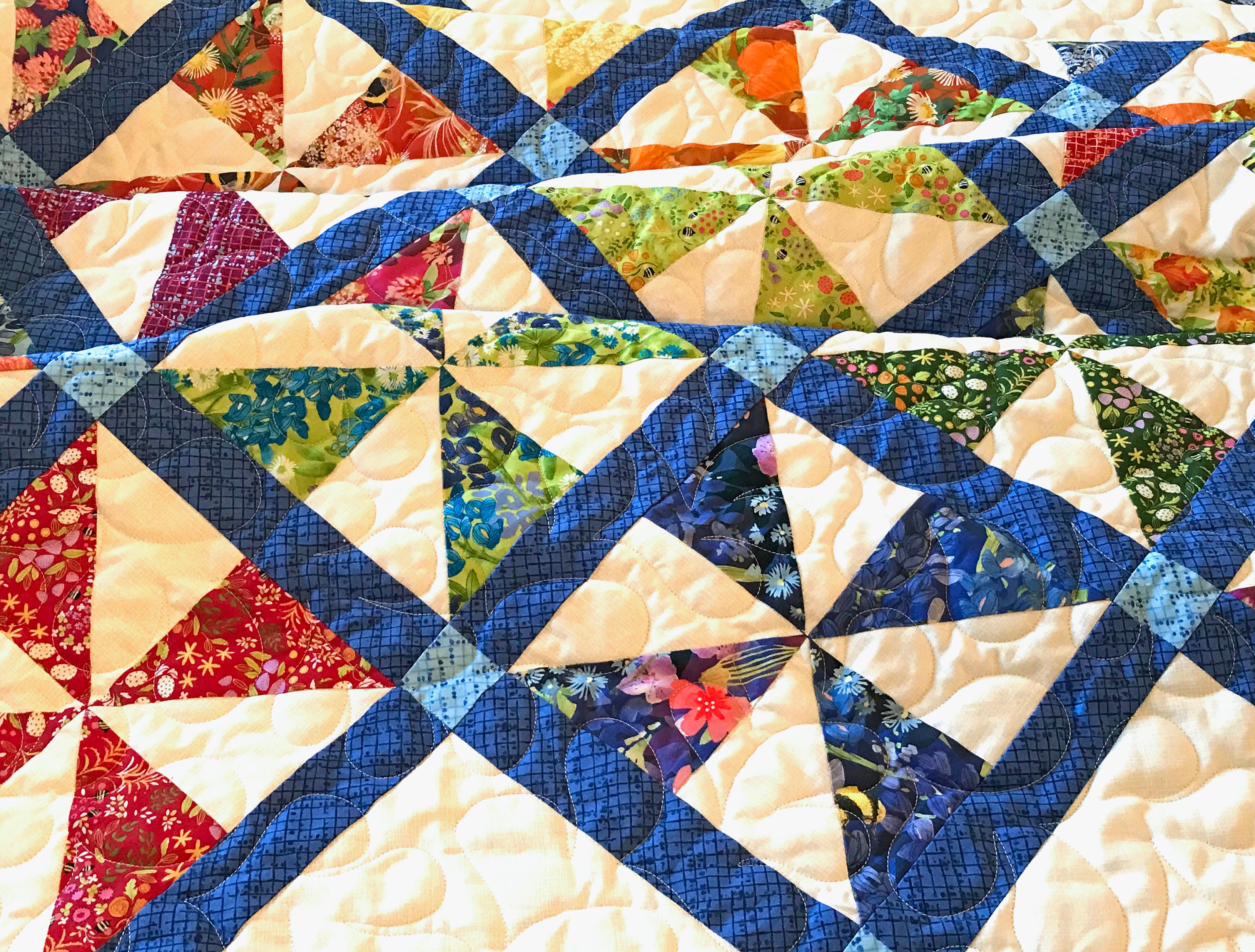 Pinwheel Parade Quilt Pattern Printed Version - Cuddle Cat Quiltworks ...