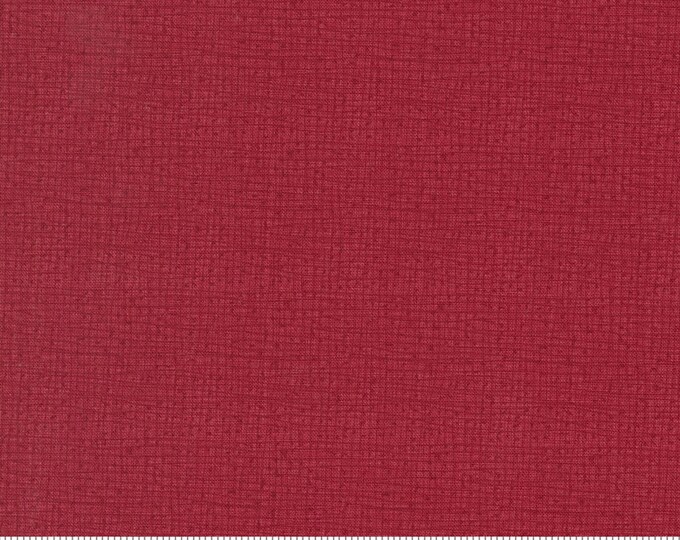 LAST CALL Red Spotted Batik Fabric, Island Batik BE23-C1 Wavy Dots ...