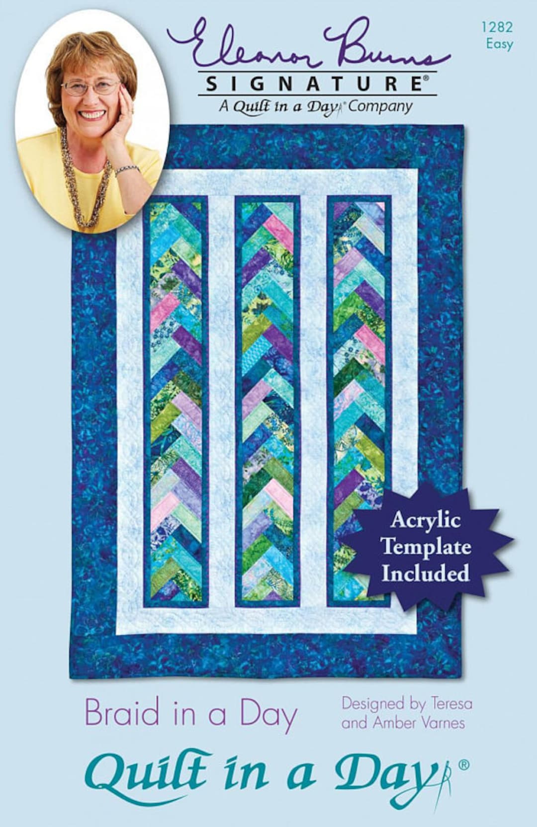 Braid in a Day Quilt Pattern - Eleanor Burns, Quilt in a Day, Acrylic ...