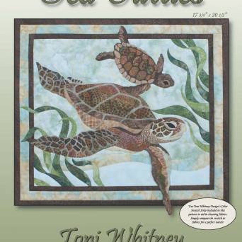 Turtle Applique Patterns - Etsy