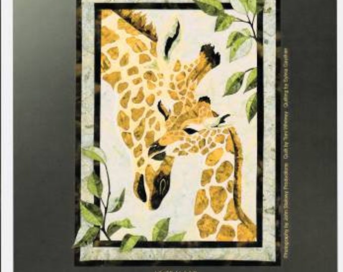 Zirafah Giraffe Art Quilt Pattern by Toni Whitney Design 3015TW, Raw ...