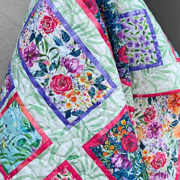 Big Block Pattern - Etsy