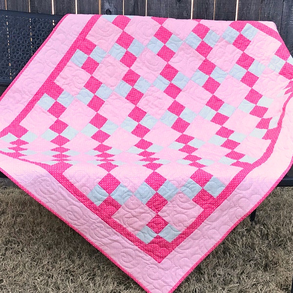 Gray Baby Quilt - Etsy