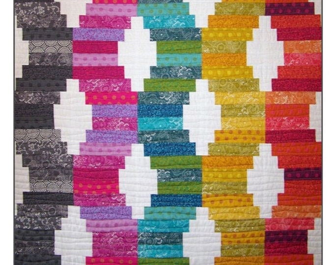 Jelly Roll Waves Quilt Pattern - Busy Hands Quilts BUS-0161, Jelly Roll ...