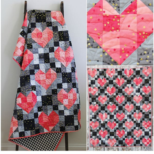 Heart Quilt Pattern - Etsy