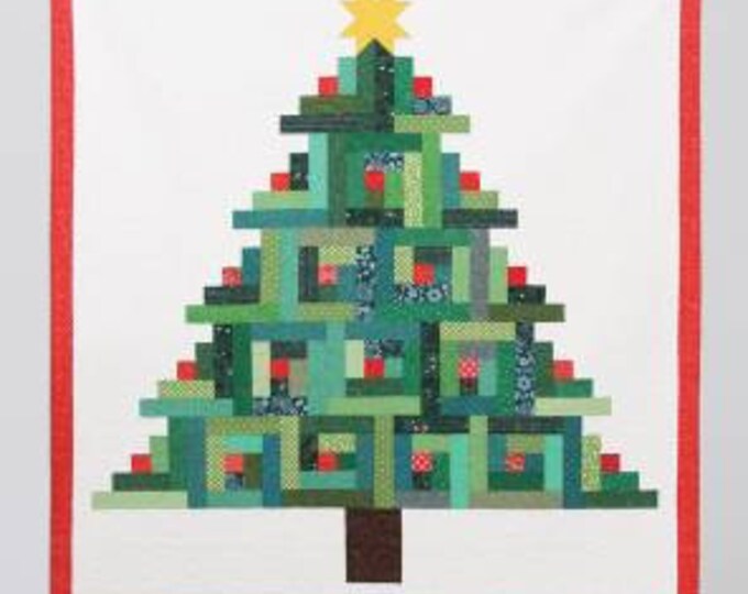 Tannenbaum Tree Quilt Pattern Laundry Basket Quilts LBQ-0745-P ...