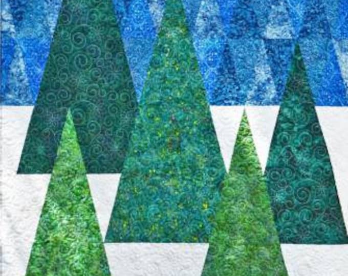 Evergreen Christmas Tree Quilt Pattern Cut Loose Press Christmas Quilt ...